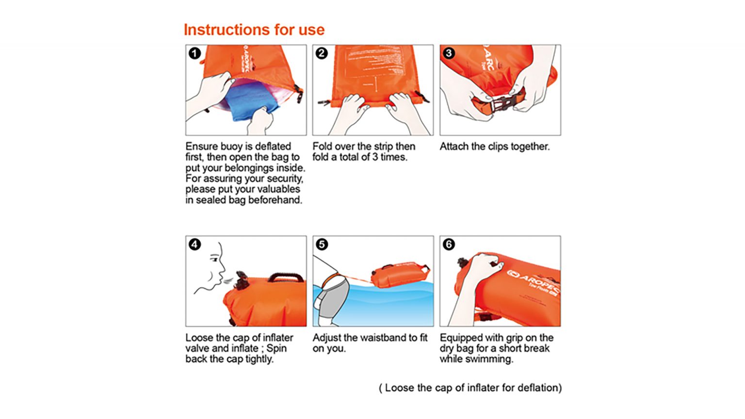 AROPEC TOW FLOAT / DRY BAG - Dive Factory South Africa